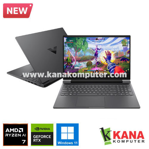 HP Amd Ryzen 7 Victus 15-FB2555AX (MicaSilver/Black) RTX 4050 + Windows 11